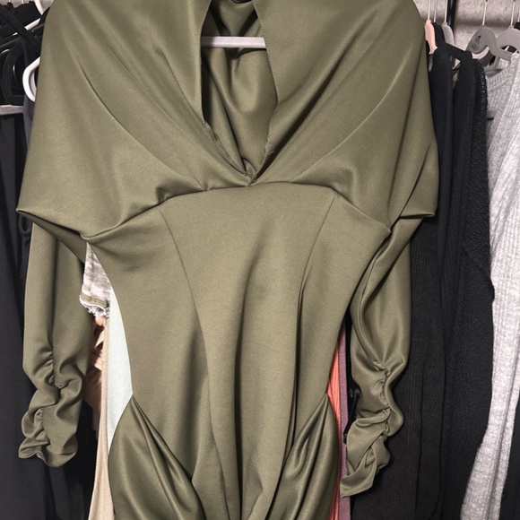 ASOS | Dresses | Asos Army Green Corset Dress | Poshmark